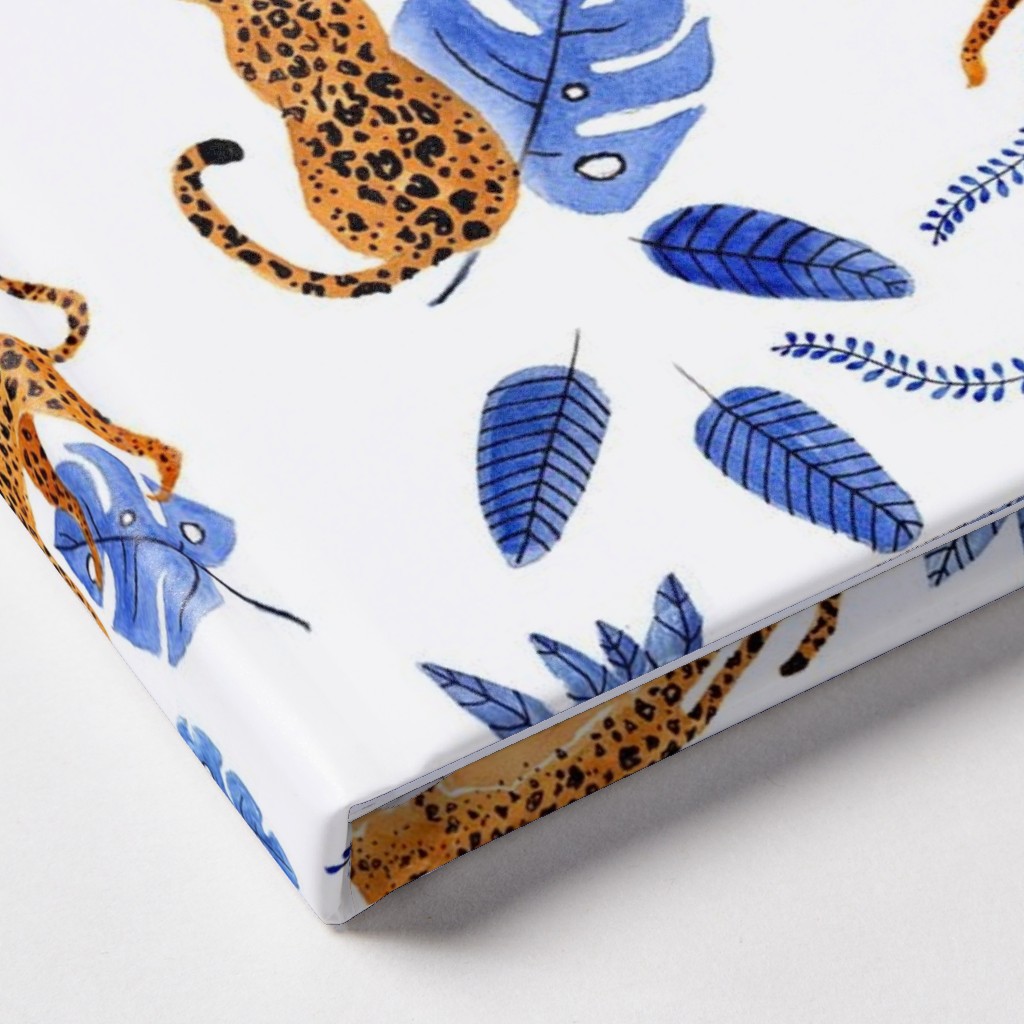 Leopard Tropical Exotic - Blue Journal | Shutterfly