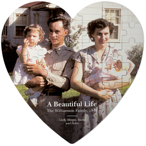 Beautiful Life Keepsake Puzzle by Shutterfly | Shutterfly