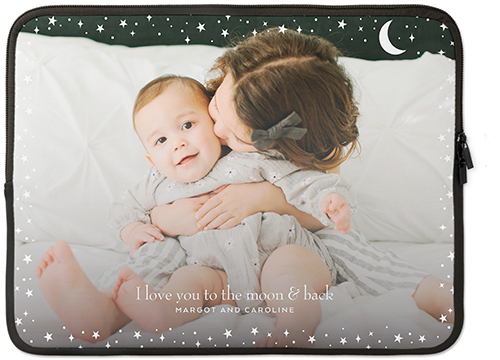 Moon And Stars Border Laptop Case by Shutterfly | Shutterfly