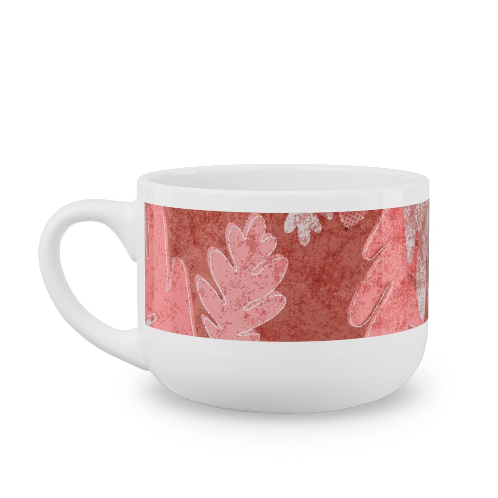Oak Forest - Red Latte Mug | Shutterfly