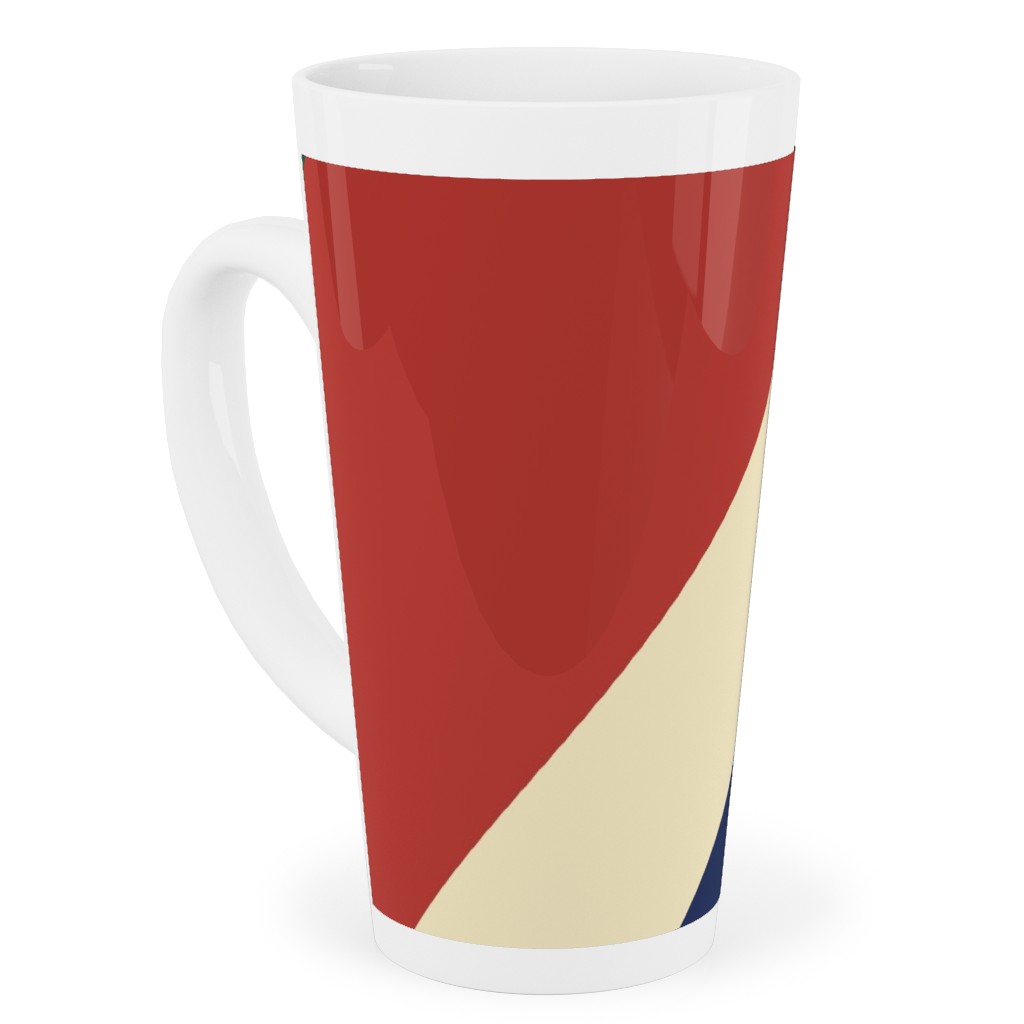 Camping Stripe Diagonal - Multi Tall Latte Mug | Shutterfly