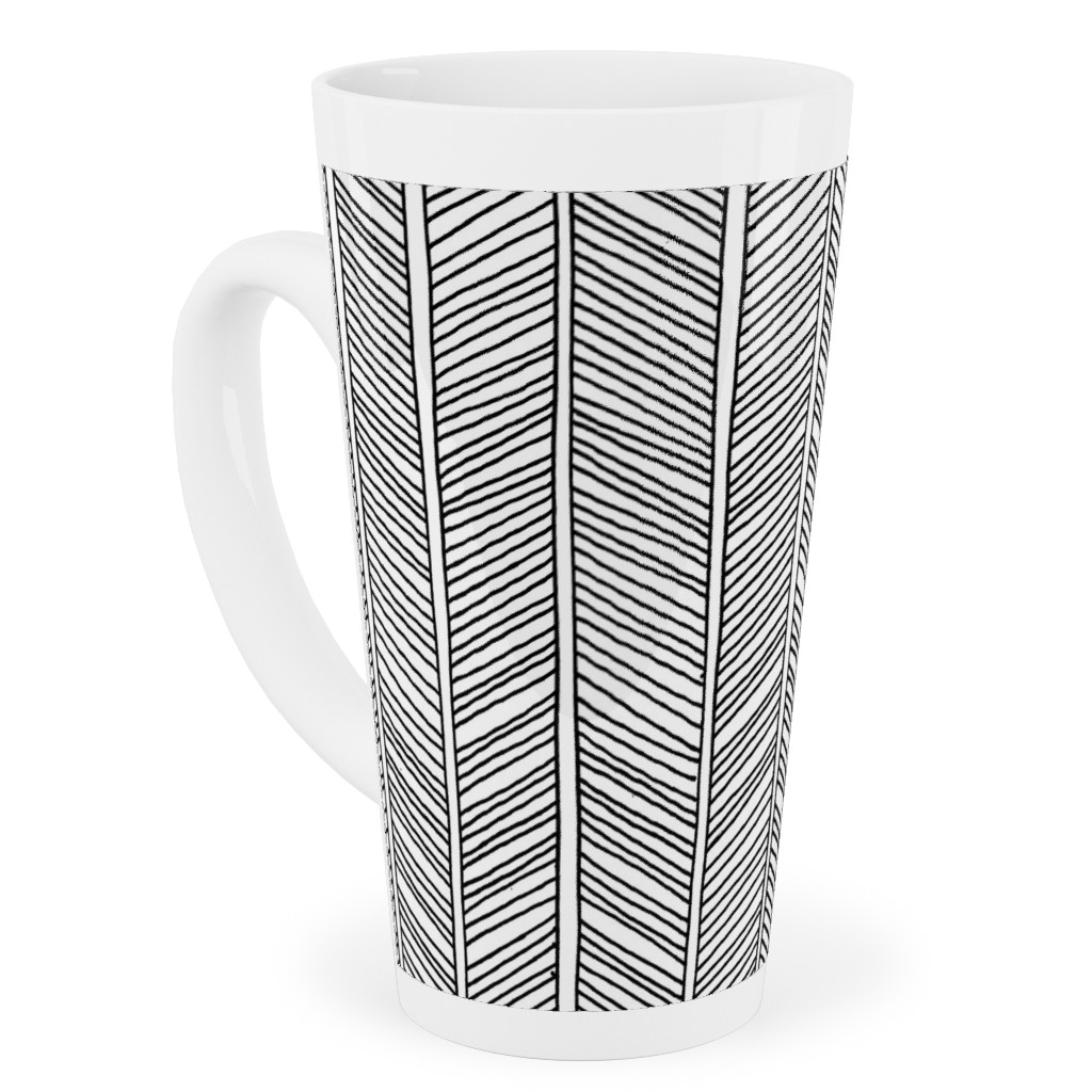 Vines + Lines - Neutral Tall Latte Mug | Shutterfly