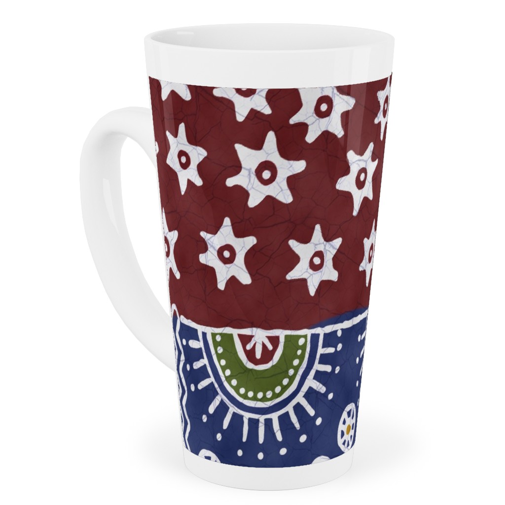 Batik Complete - Warm Tall Latte Mug | Shutterfly