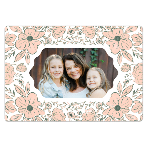 Classic Floral Border Magnet by Shutterfly | Shutterfly