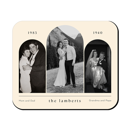Timeline Arches Mouse Pad by Shutterfly | Shutterfly