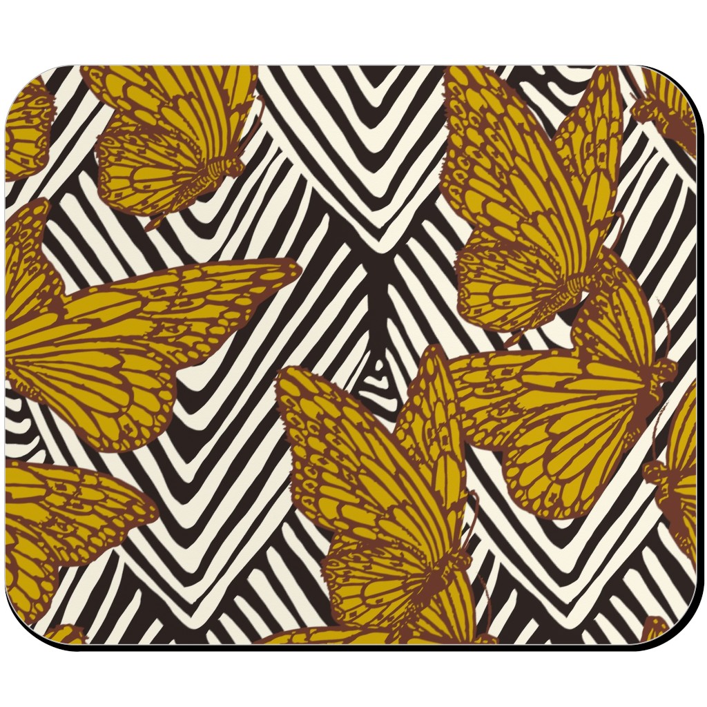 Enchanted Butterfly - Gold Mouse Pad | Shutterfly