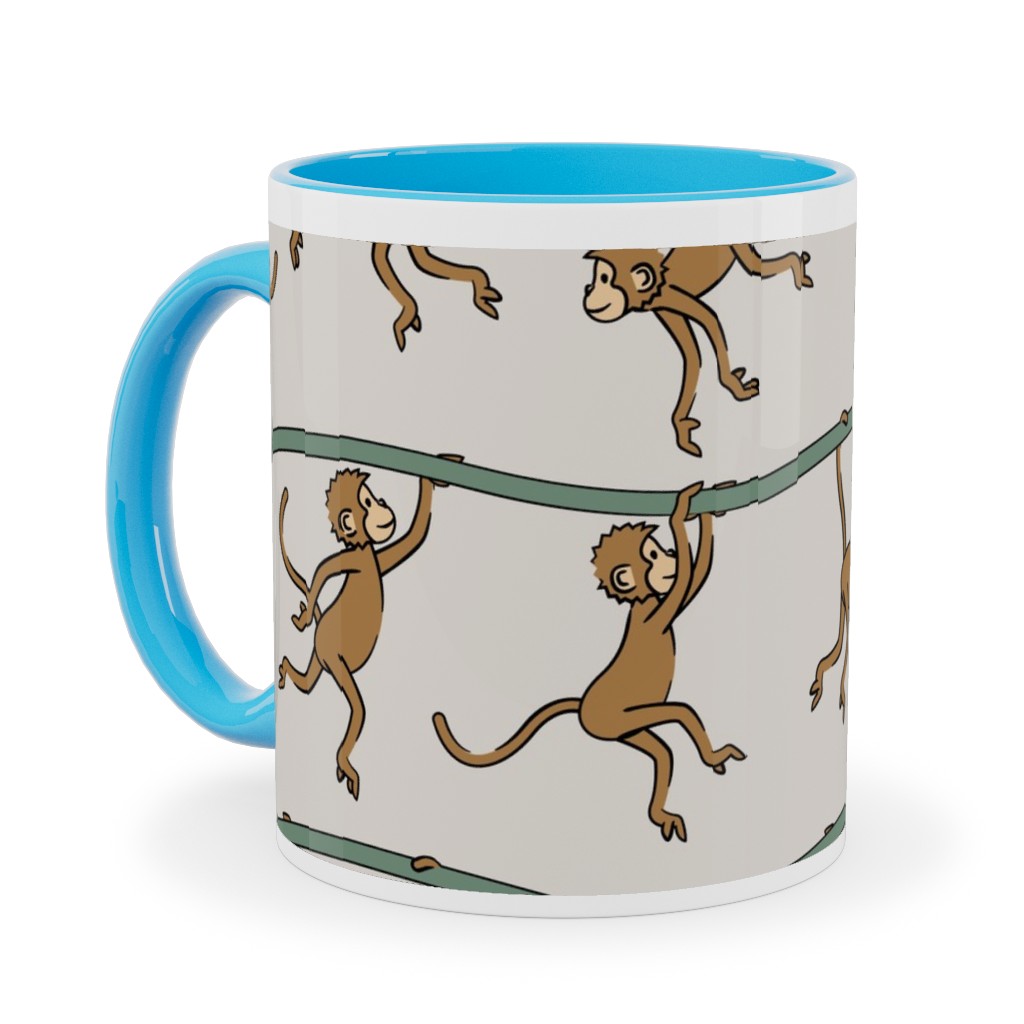 Swinging Monkeys Ceramic Mug | Shutterfly