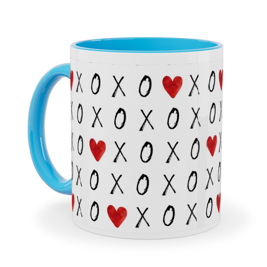 Mini Xoxo With Hearts - White Ceramic Mug | Shutterfly