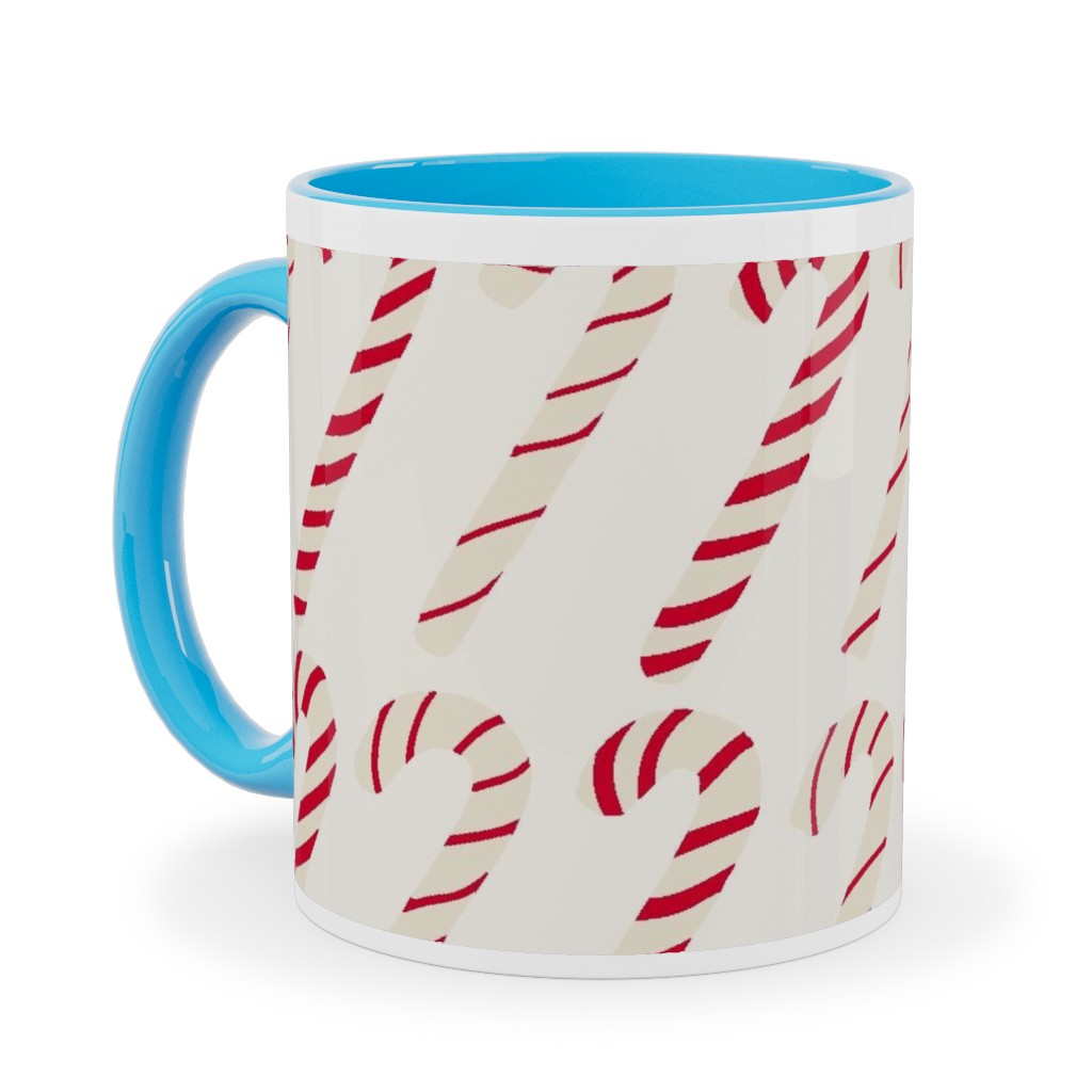 Dancing Candy Canes Ceramic Mug | Shutterfly
