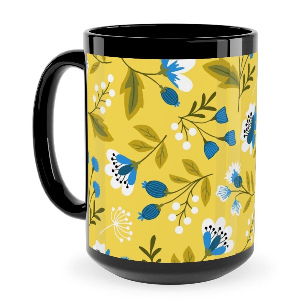 Yellow Flower Mug | Shutterfly