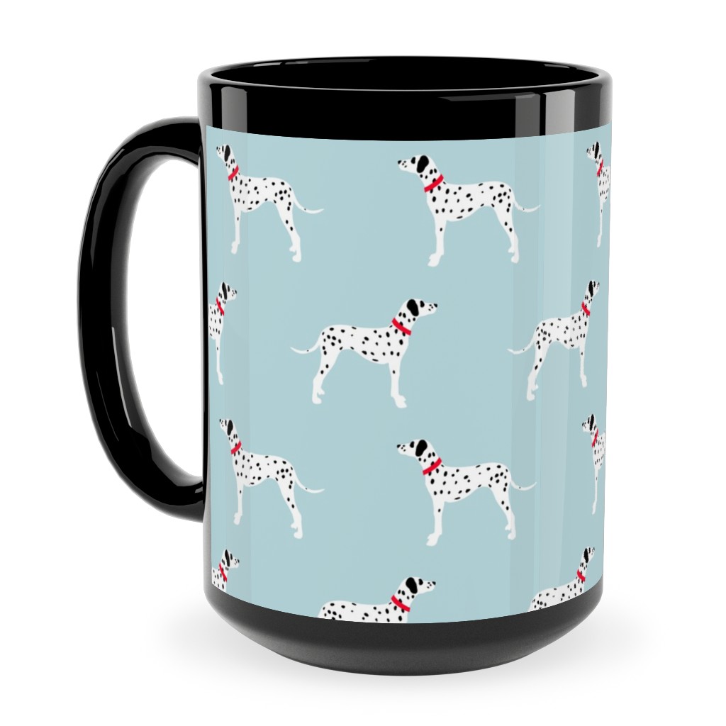 Dalmatians - Dogs - Blue Ceramic Mug | Shutterfly