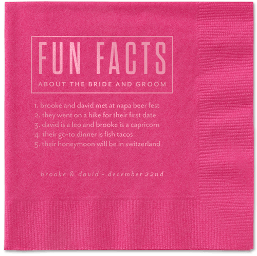 Custom Cocktail Napkins | Shutterfly