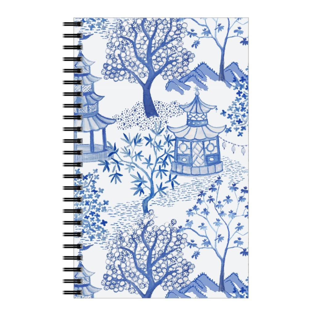 Pagoda Forest - Blue Notebook | Shutterfly