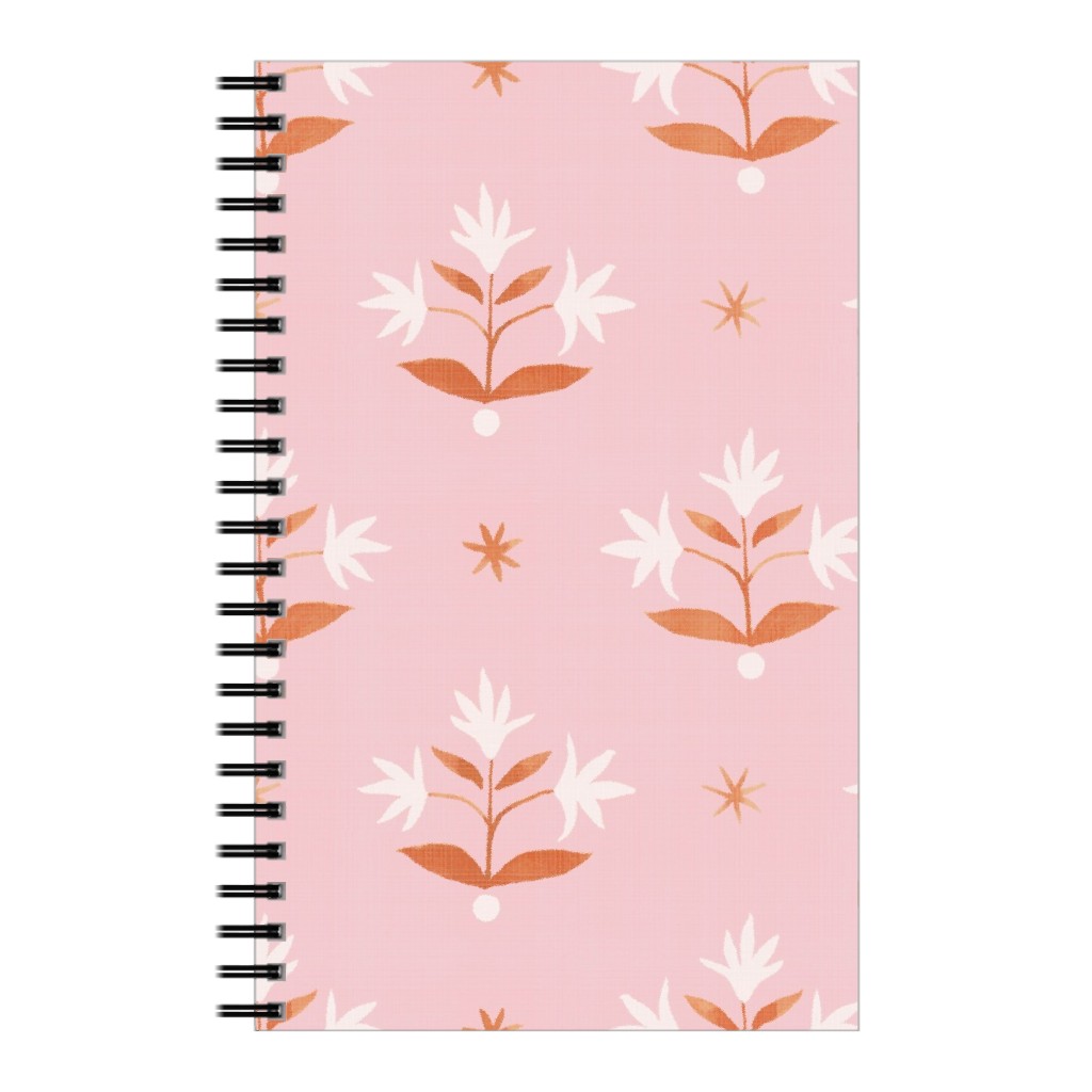 Thistle Stars - Pink and Orange Notebook | Shutterfly