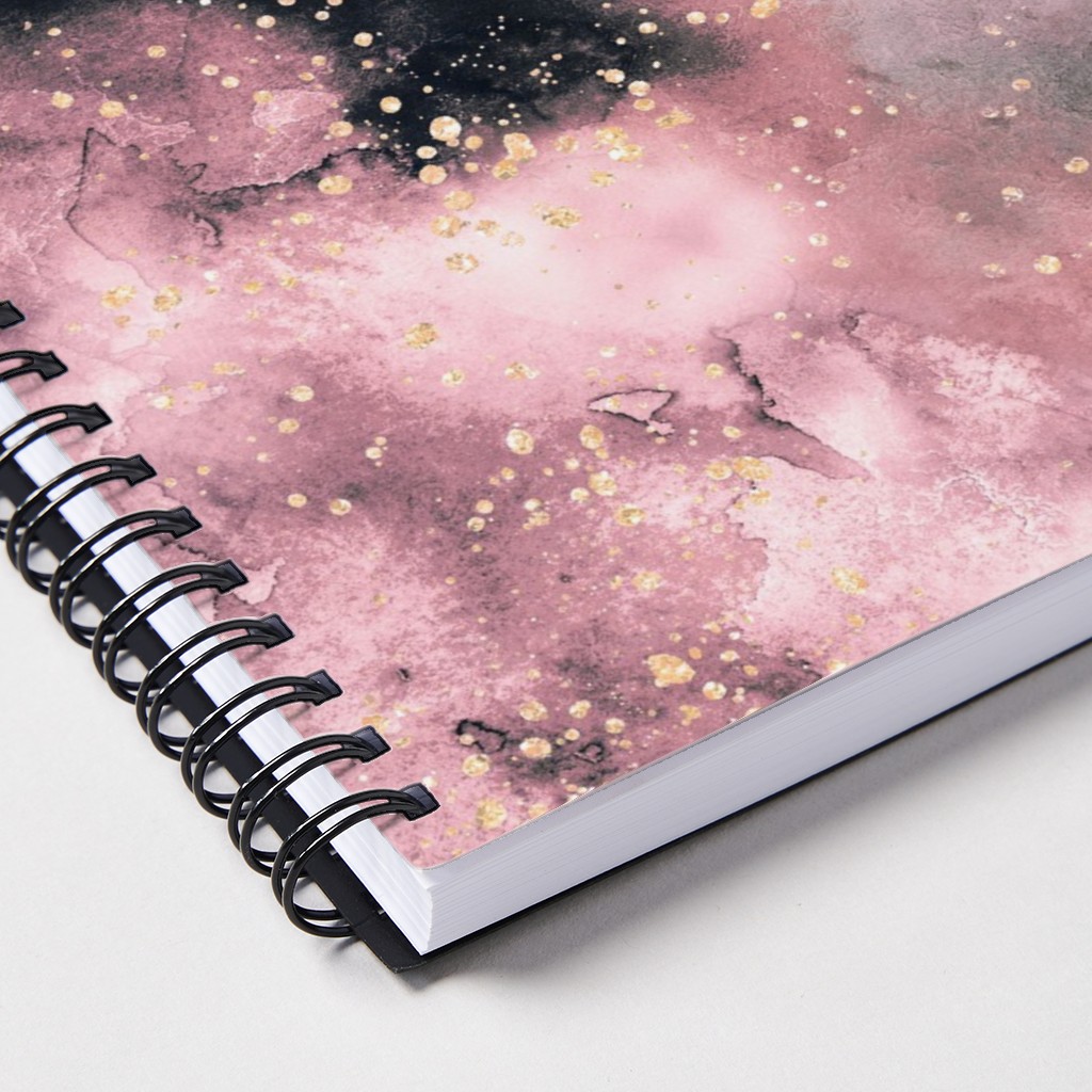 Watercolor Marble - Pink Notebook | Shutterfly