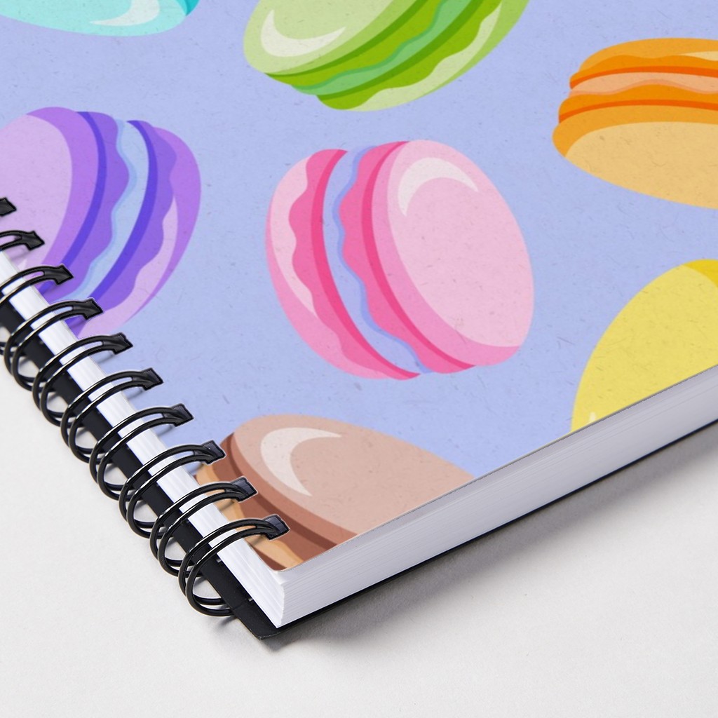 Pastel Macarons - Lavender Notebook | Shutterfly