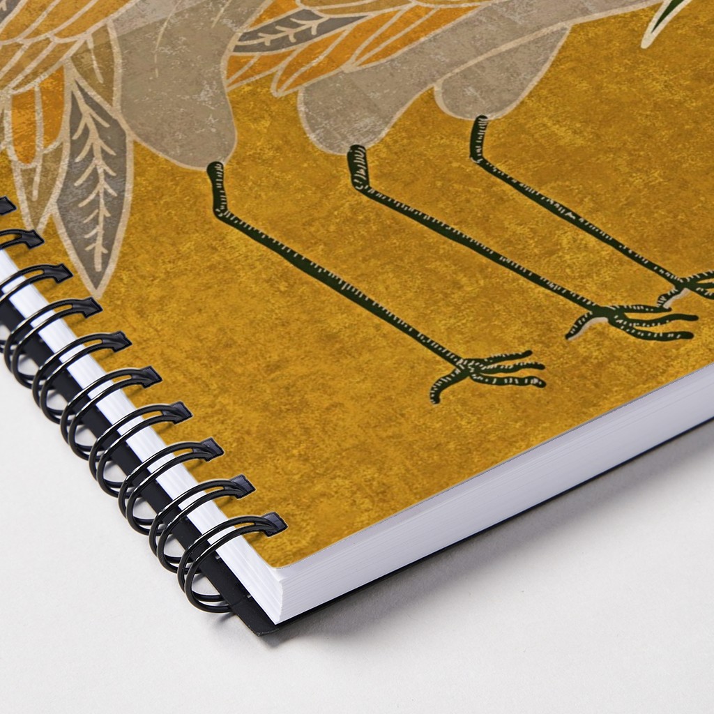 Deco Cranes - Golden Hour Notebook | Shutterfly