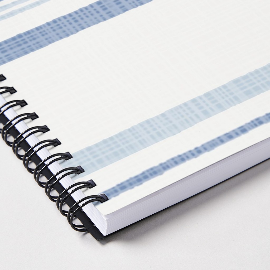 Double Anderson Stripe - Blue Notebook | Shutterfly
