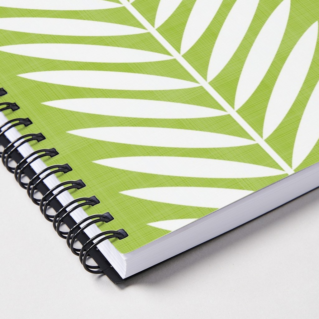 Laurel Leaf Stripe Notebook | Shutterfly