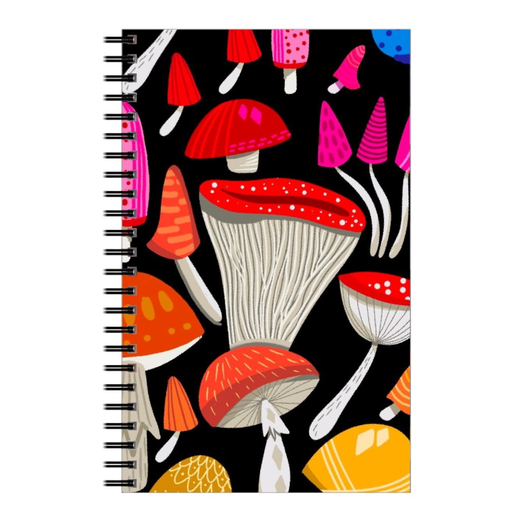 Magic Mushrooms - Multicolor Notebook | Shutterfly