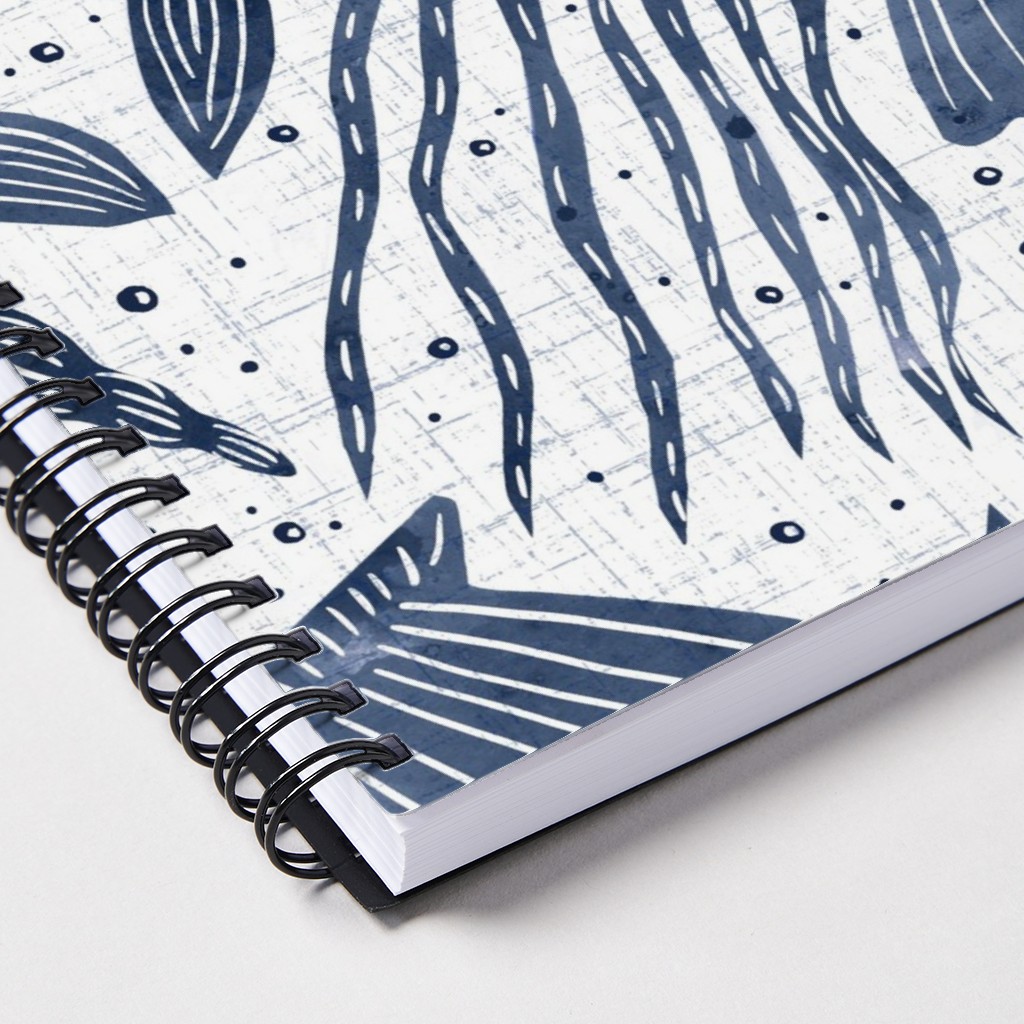 Sea Shells - Navy Notebook | Shutterfly