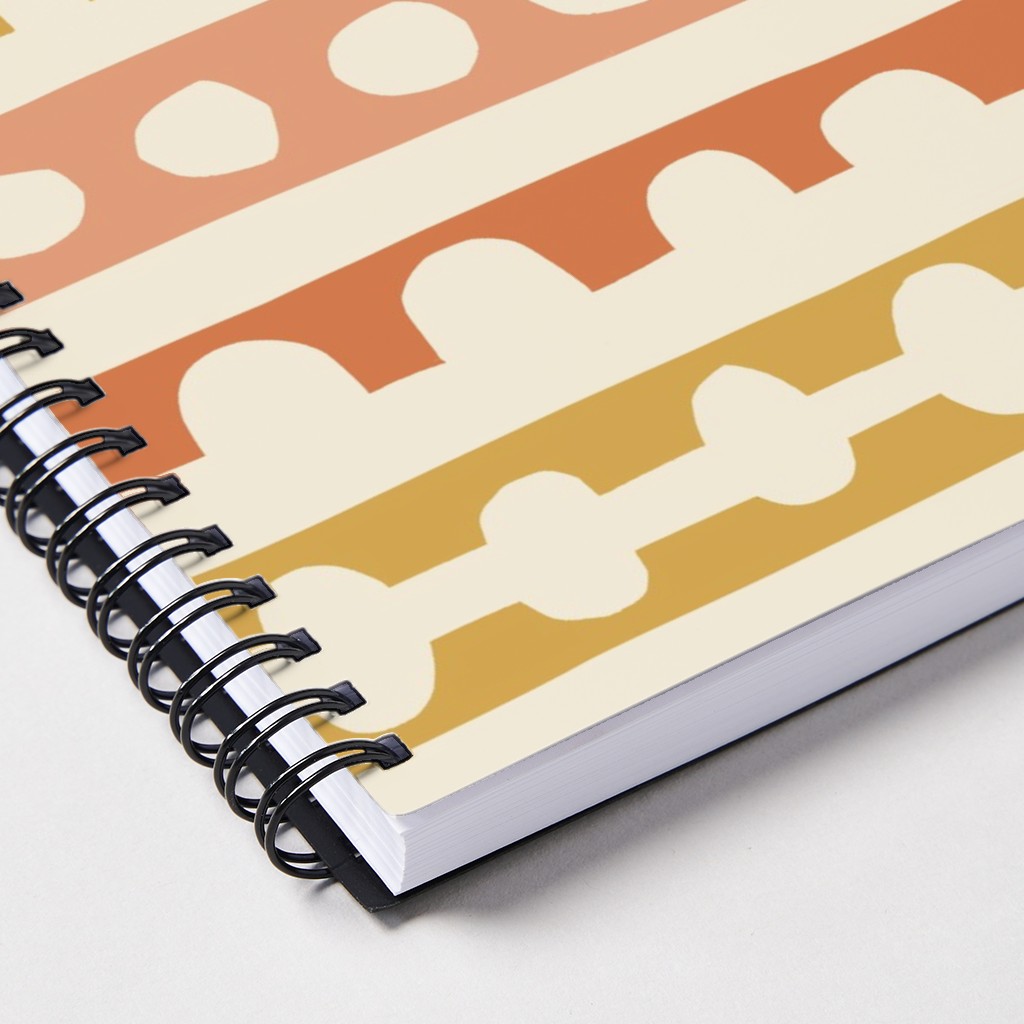 Wonky Papercut Stripes - Multi Notebook | Shutterfly