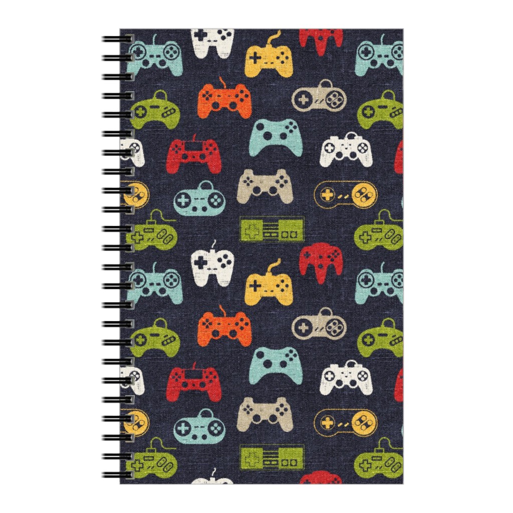 Game Controllers - Navy Multi Notebook | Shutterfly