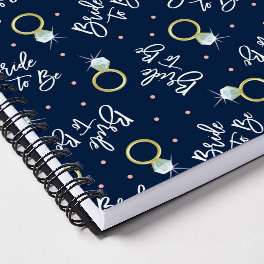 Bride To Be - Navy Notebook | Shutterfly