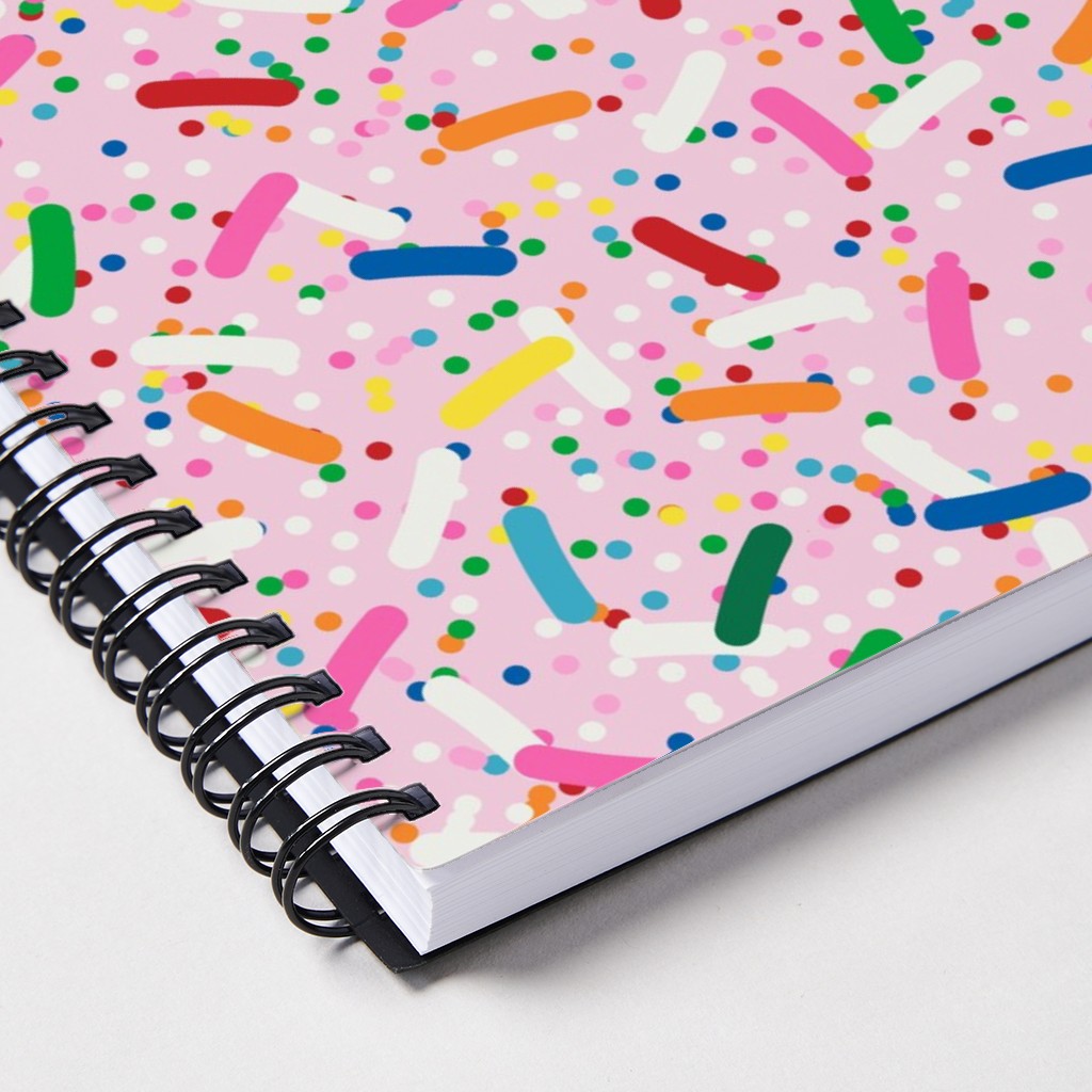 Rainbow Sprinkles Notebook | Shutterfly