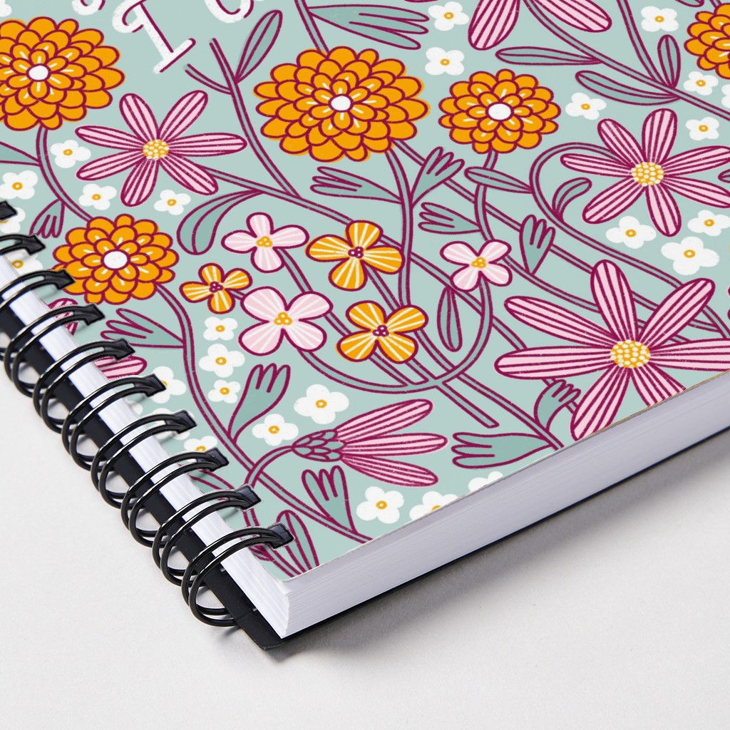 Actually I Can - Floral Notebook | Shutterfly