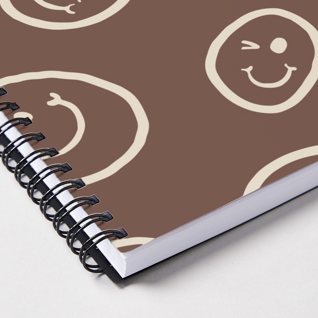 Smiley Winking Faces Notebook | Shutterfly