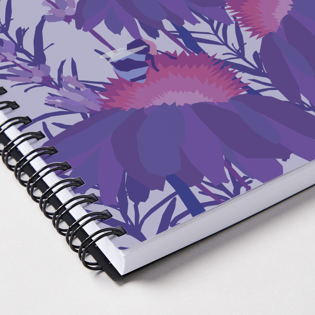 Lavender Fields - Purple Notebook | Shutterfly
