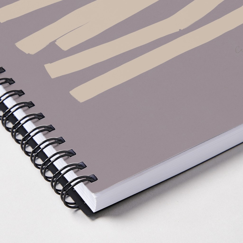 Abstract Bold Stripes I Notebook | Shutterfly