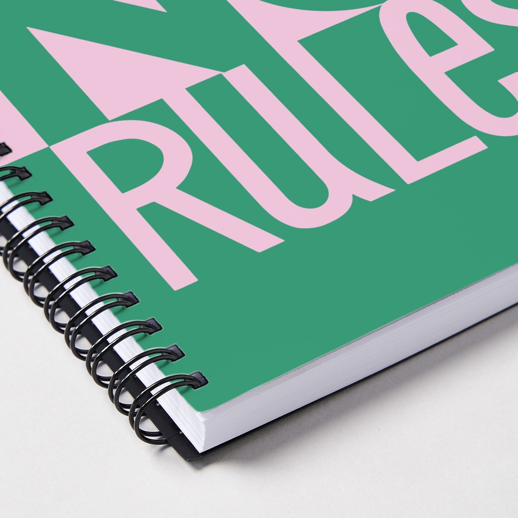 There Are No Rules Notebook | Shutterfly