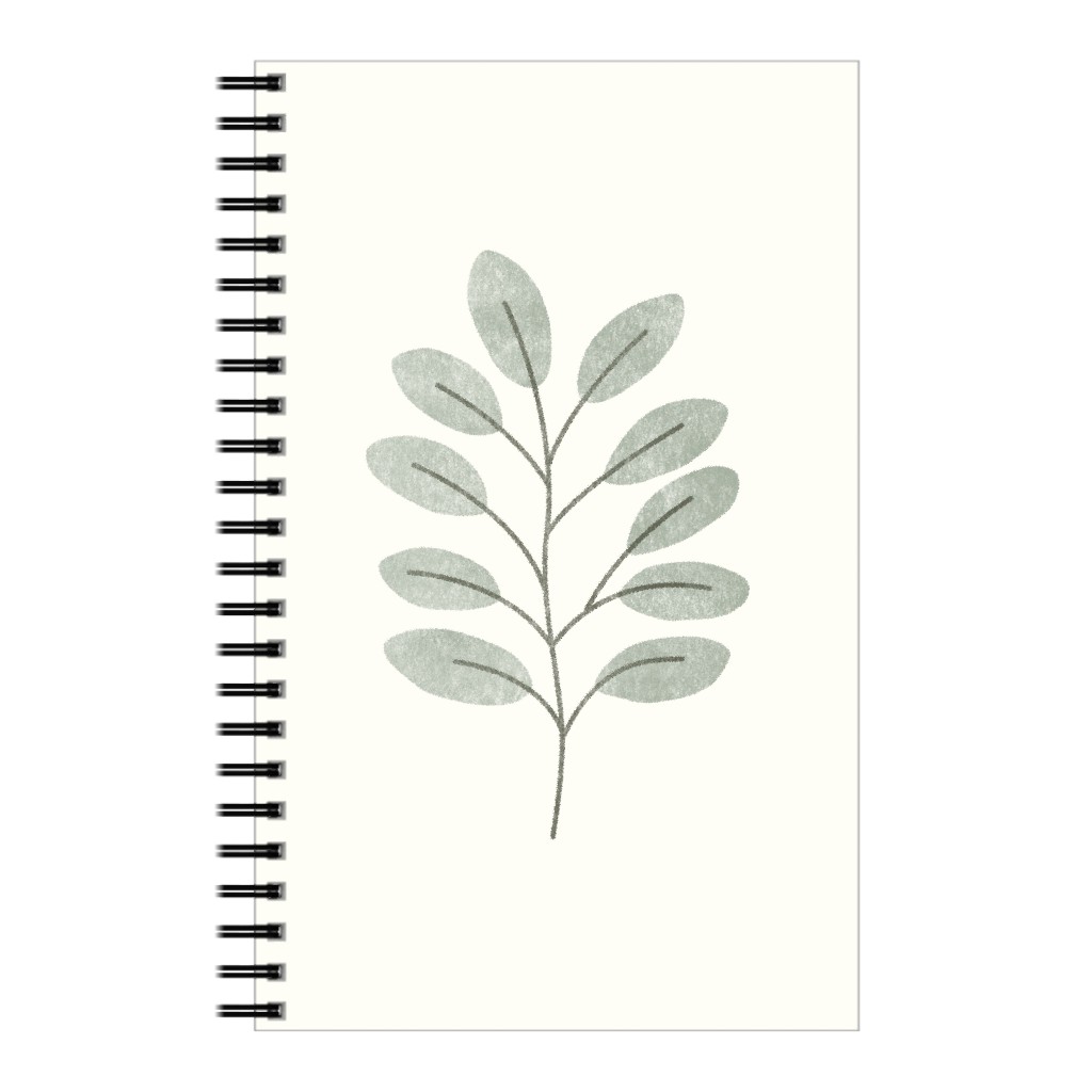Botanical Greenery - Green Notebook | Shutterfly