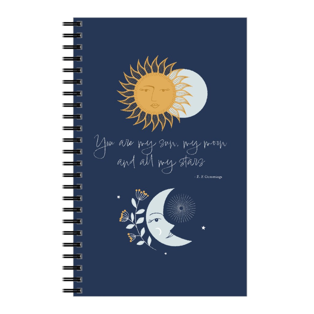 Sun and Moon Notebook | Shutterfly