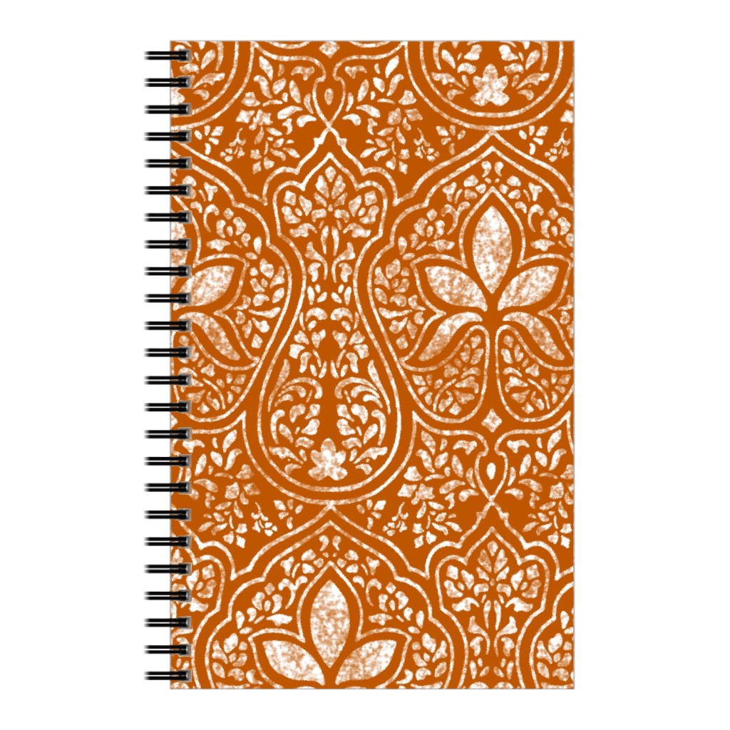 Rajkumari Batik - Spice and White Notebook | Shutterfly