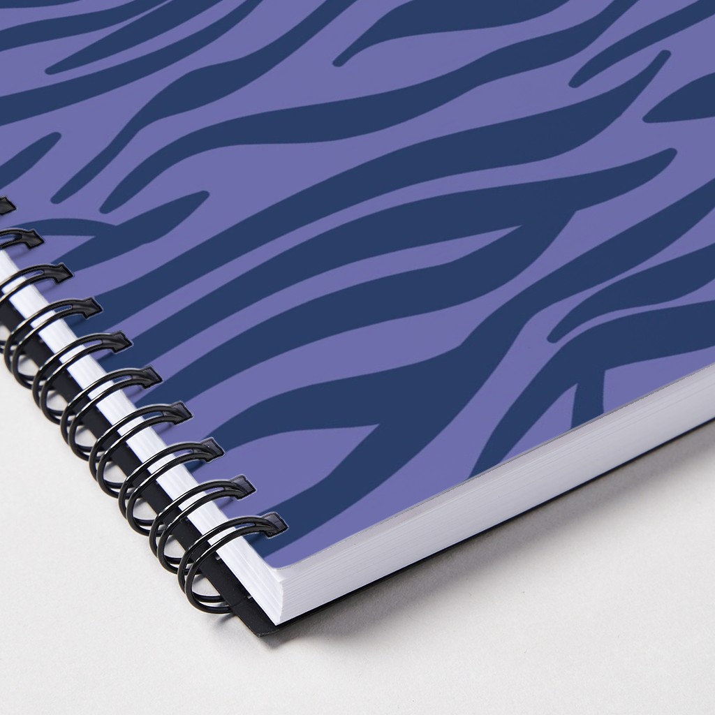 Zebra Animal Print - Purple Notebook | Shutterfly