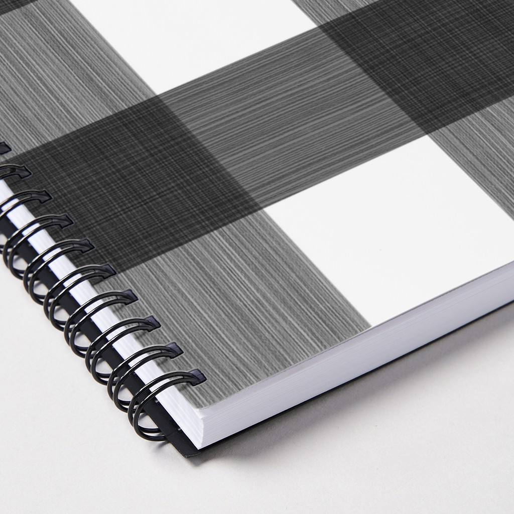 Cross Hatch Plaid Notebook | Shutterfly