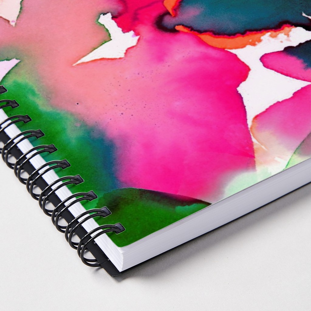 Abstract Flora Watercolor - Multi Notebook | Shutterfly