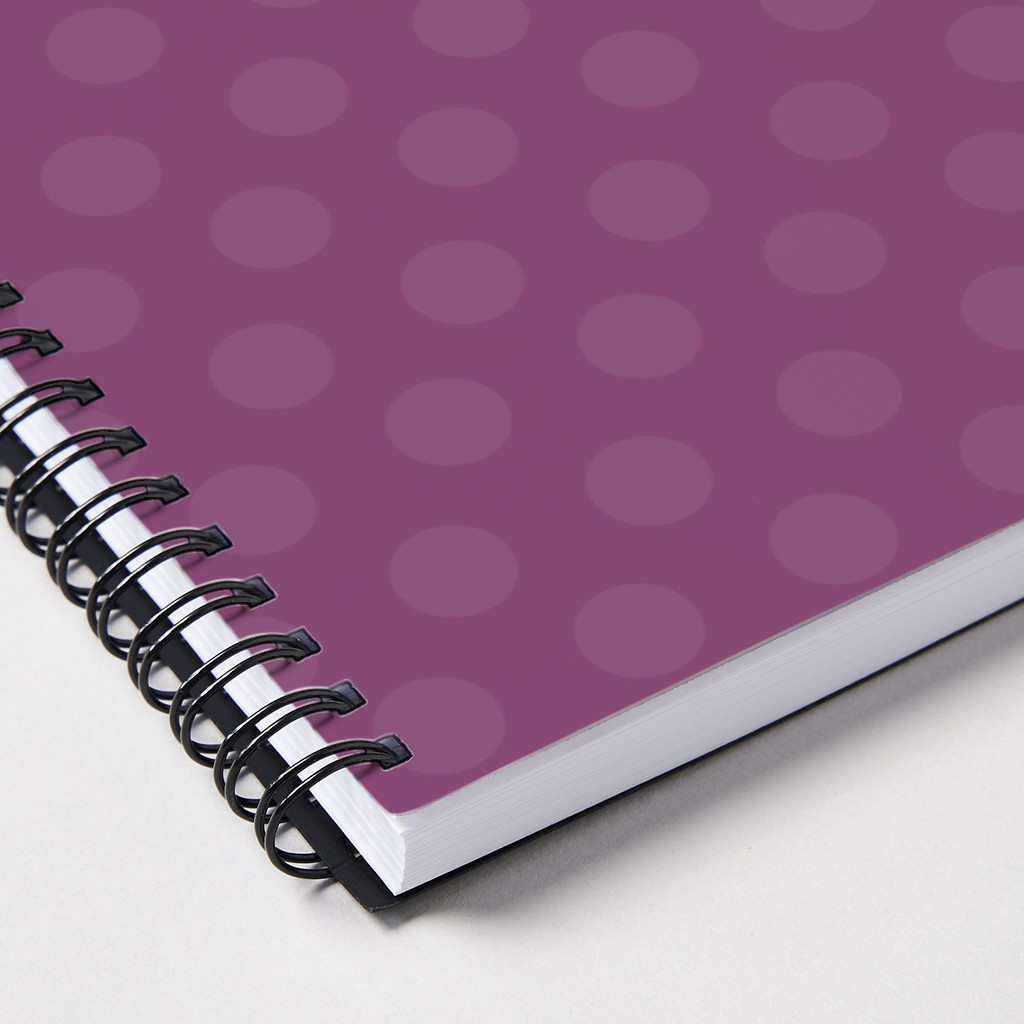 Bubbles - Purple Notebook | Shutterfly