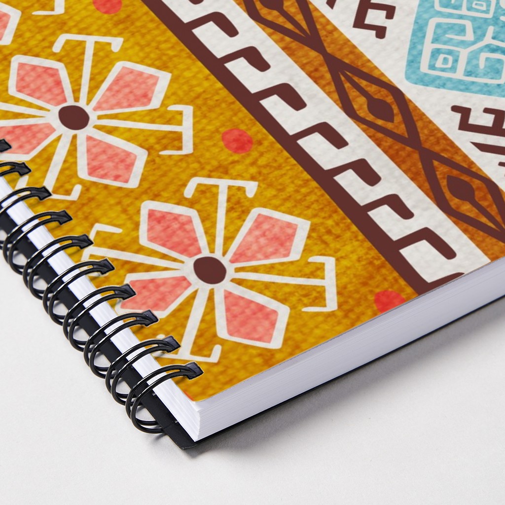 Grand Bazaar - Coral Spice Notebook | Shutterfly