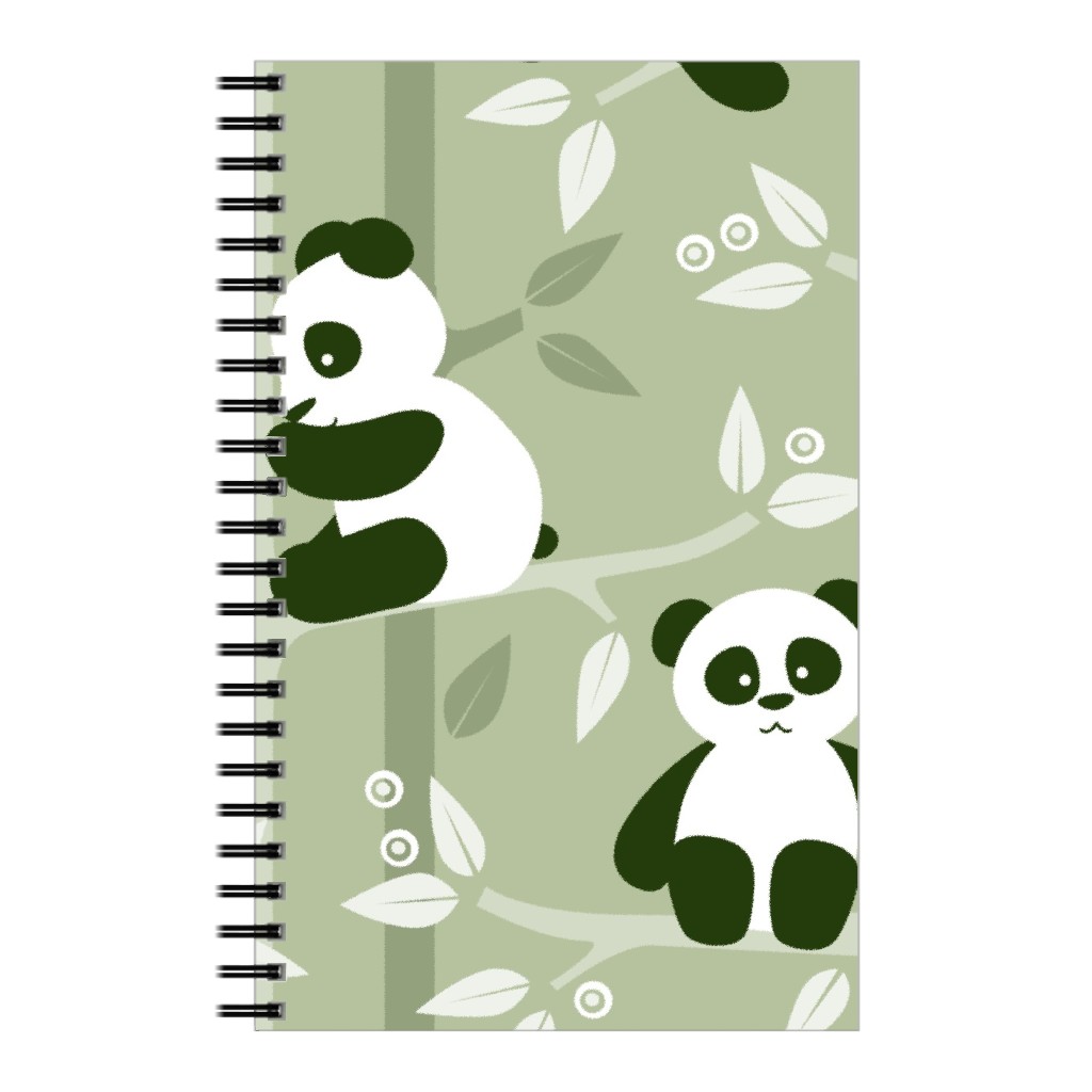 Pandas and Bamboo Notebook | Shutterfly