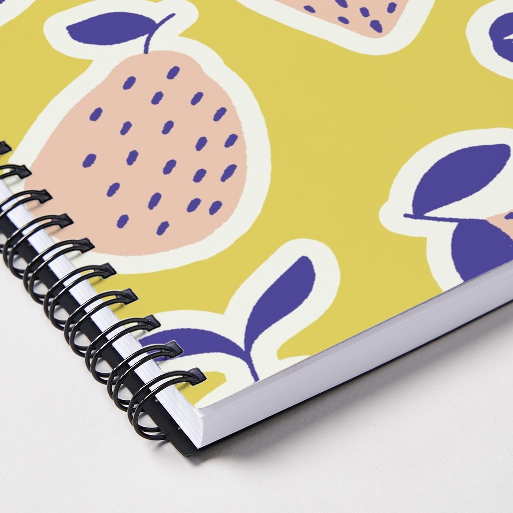 Fruity - Yellow Notebook | Shutterfly
