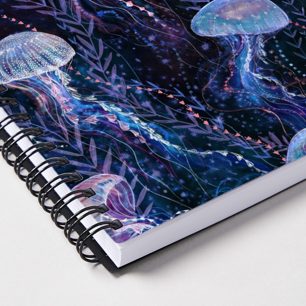 Magic Jellyfish Watercolor Notebook | Shutterfly