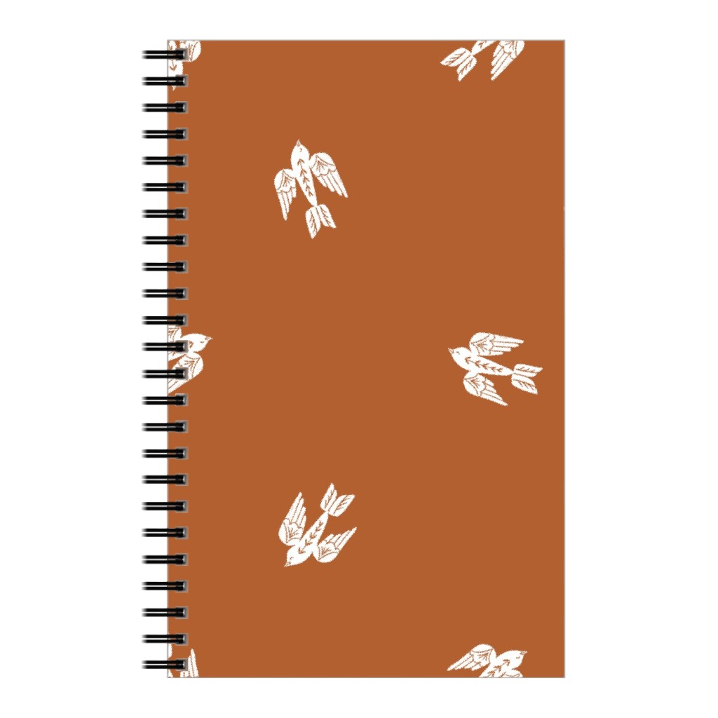Bird Folk - Rust Notebook | Shutterfly