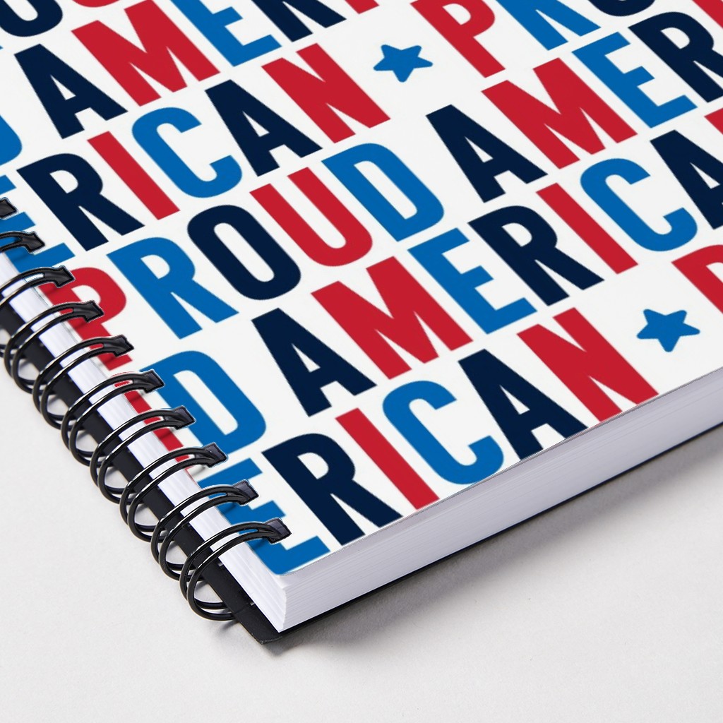 Proud American - Red White and Blue Notebook | Shutterfly