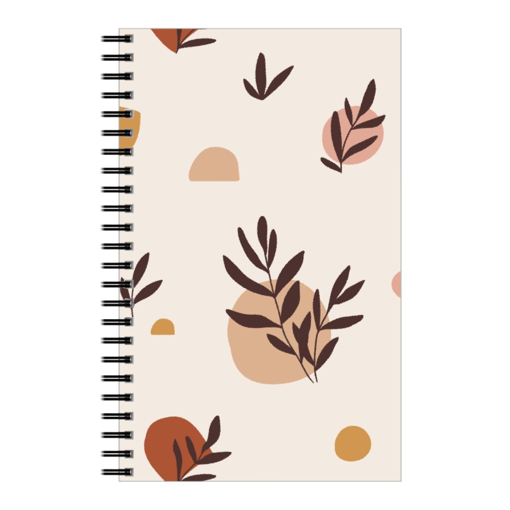 Abstraction and Tropical Leaves - Light Notebook | Shutterfly