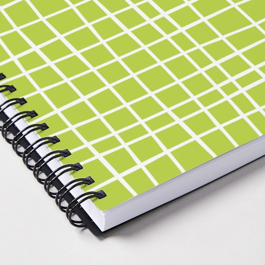 Wavy Grid Notebook | Shutterfly