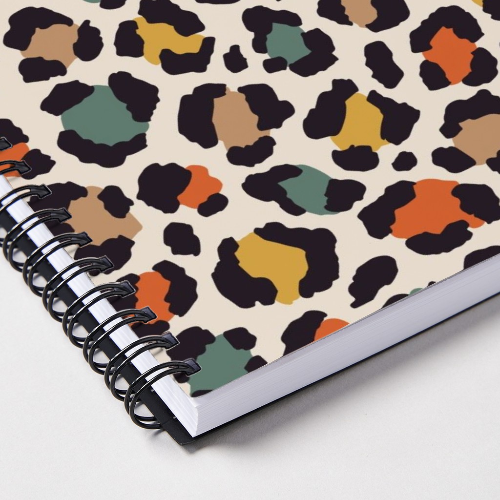 Colored Leopard Print - Mulit Notebook | Shutterfly